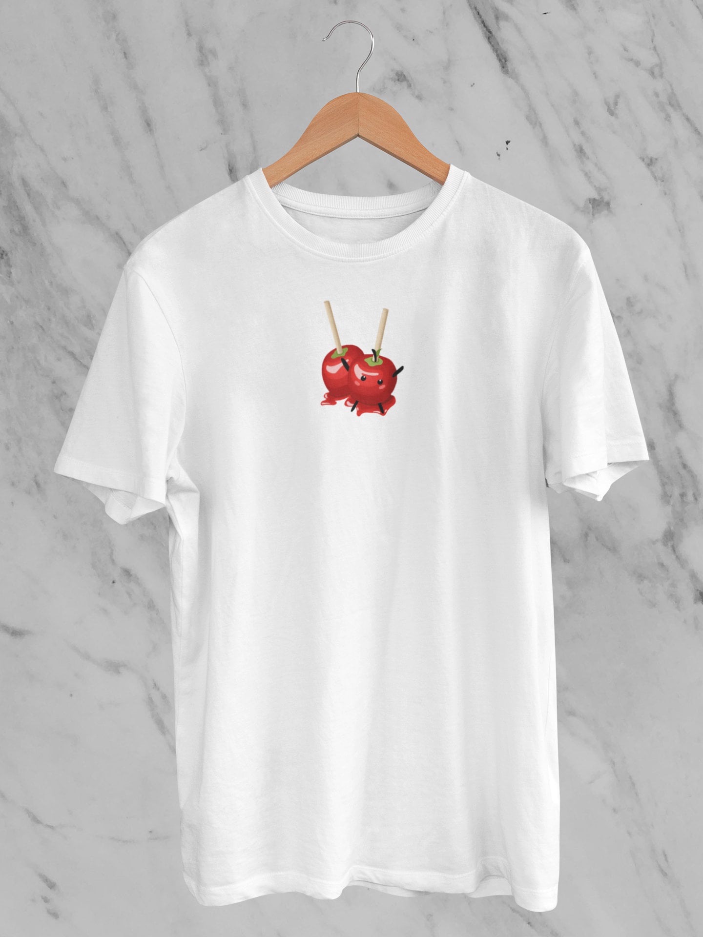 Stardew Valley Fair Tee: Candy Apple Junimo Graphic Tee - Etsy