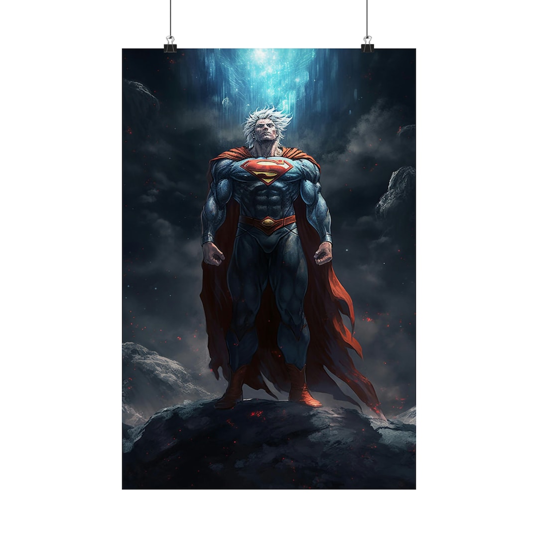 Superman Final Battle Poster - Etsy