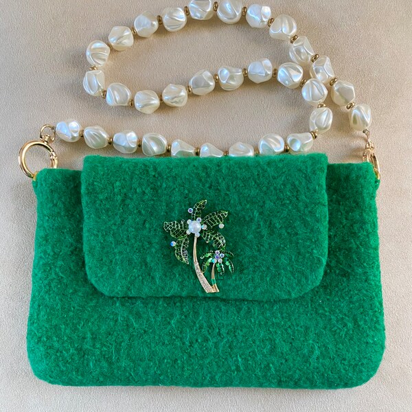 Felted Wool Purse - Etsy