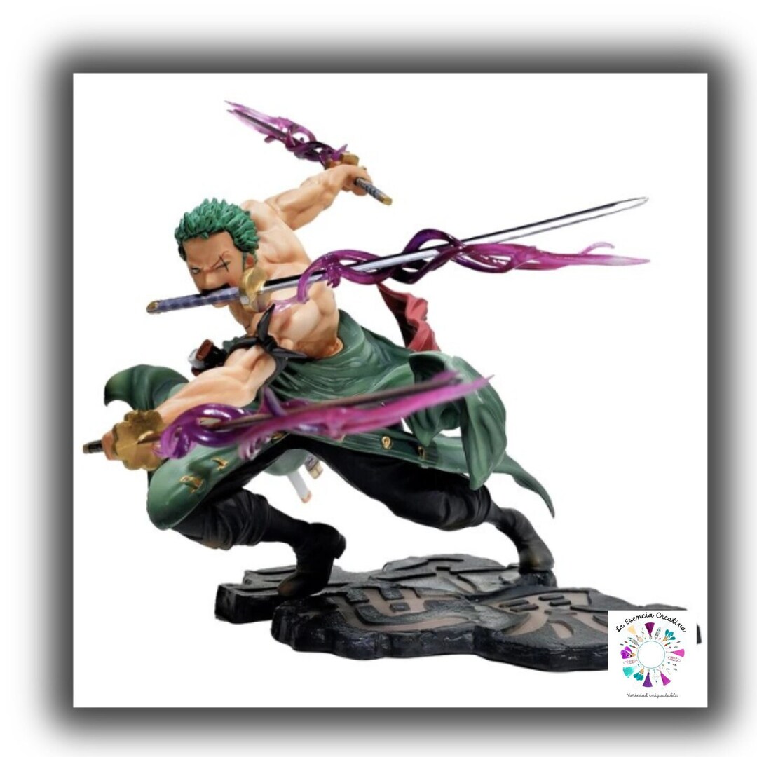 Fighting Roronoa Zoro Collector Figure With Three Swords. - Etsy