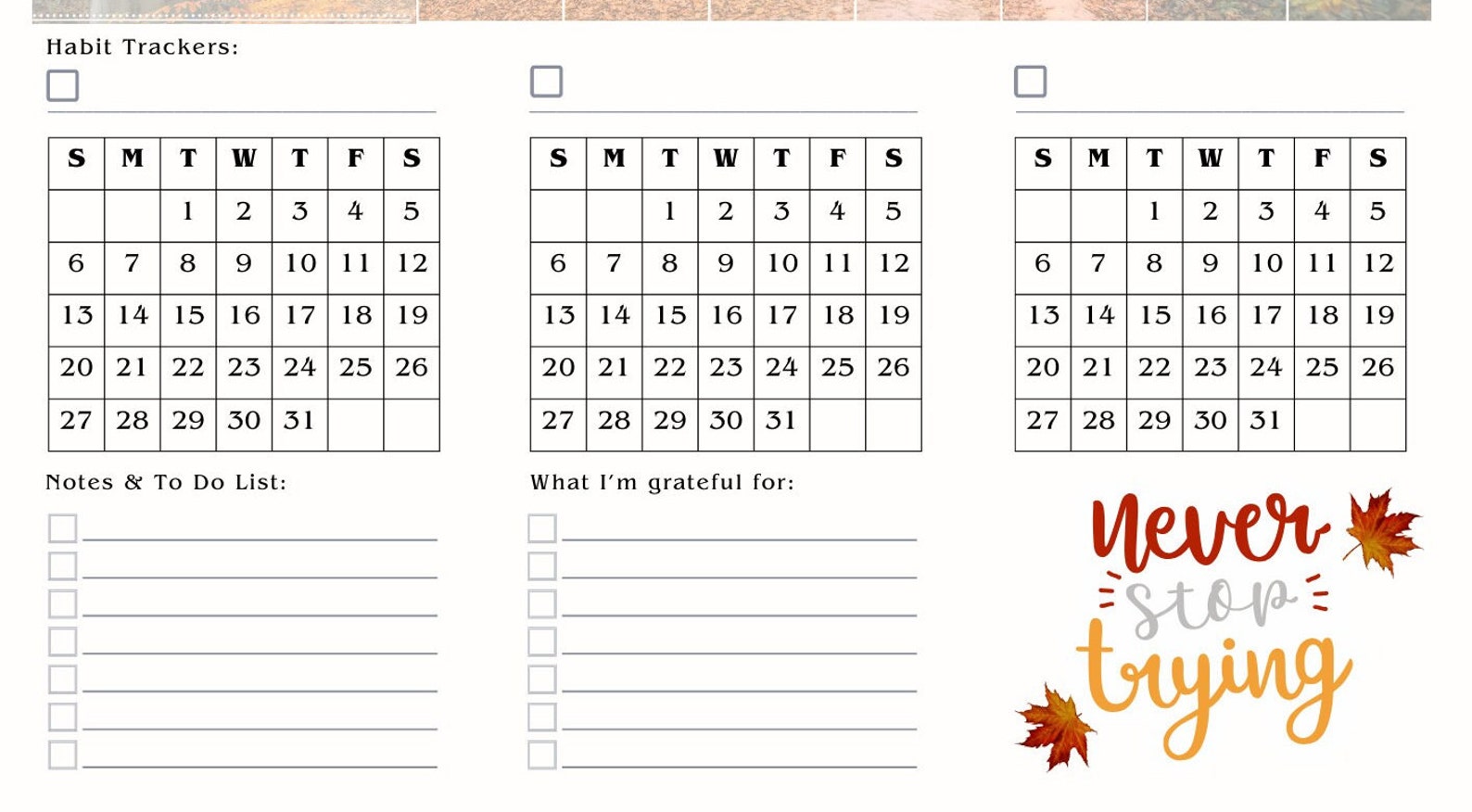 2025 GOAL GETTER 11x17 Wall Calendar With Habit Tracker, Gratitude ...