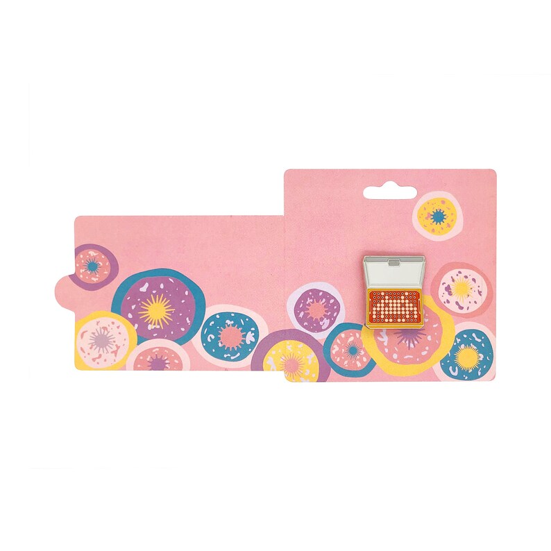 Pipette Tip Box × 8-bit Pixel Monster Science Biology Medicine Enamel ...