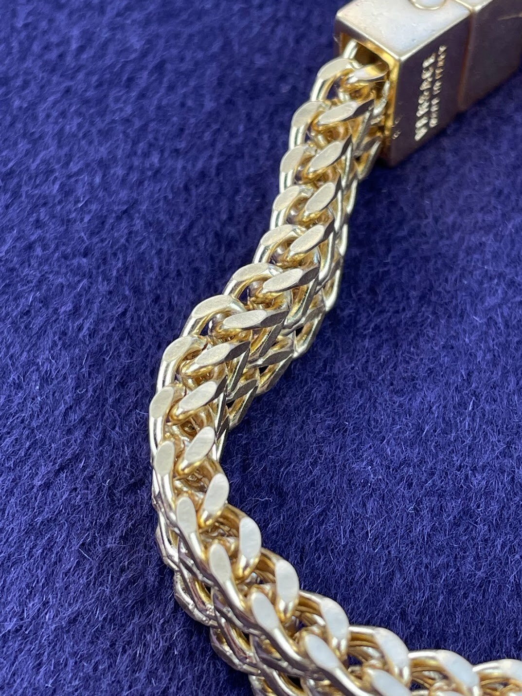 Vintage Versace Gold Double Rare Chain Necklace - Etsy