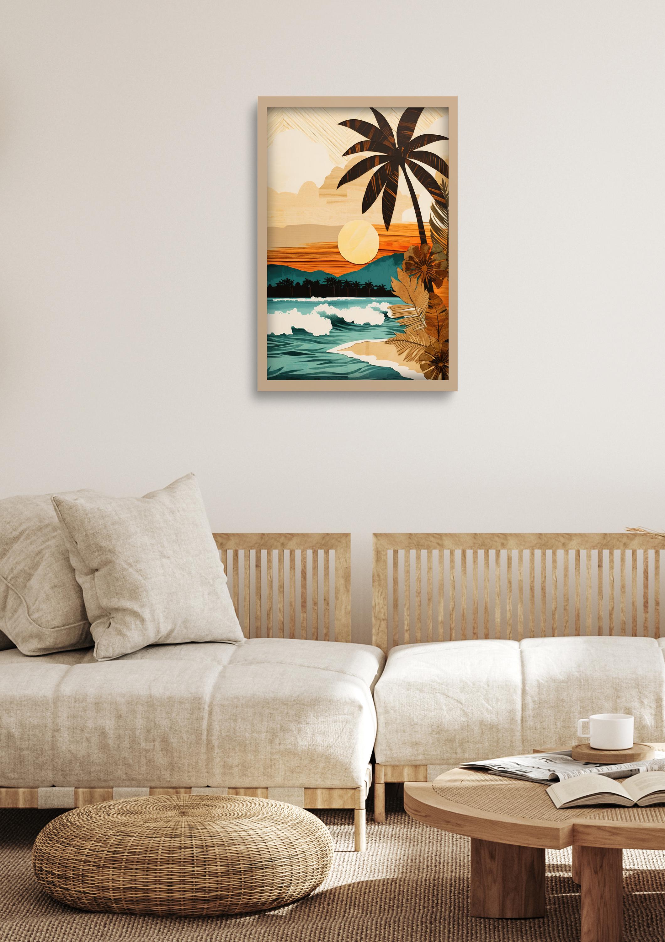 North Shore Oahu Wall Art | Hawaii Surf Beach Print | Oahu Art Print ...