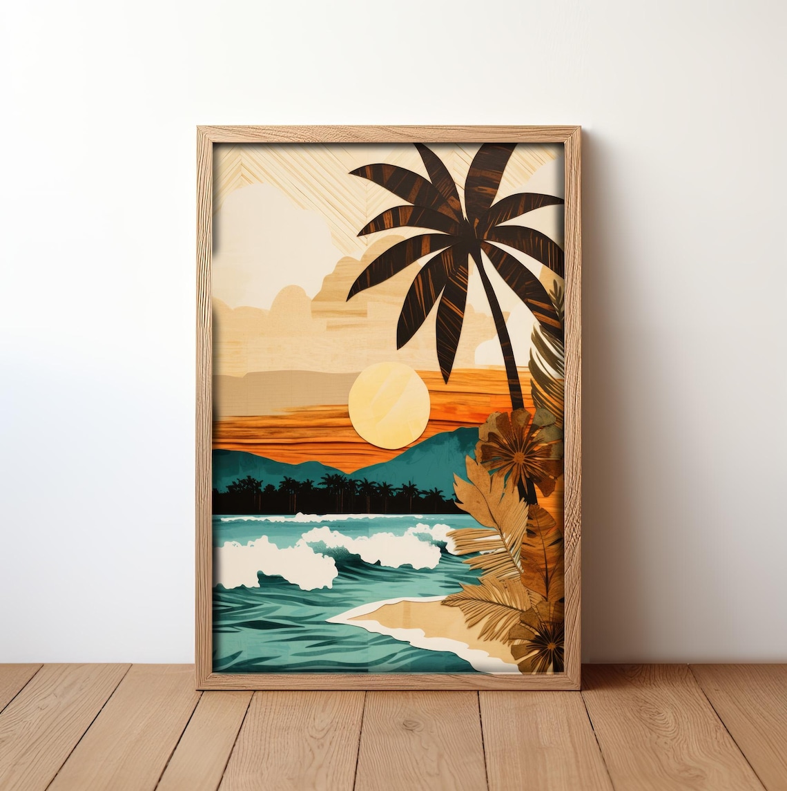 North Shore Oahu Wall Art | Hawaii Surf Beach Print | Oahu Art Print ...