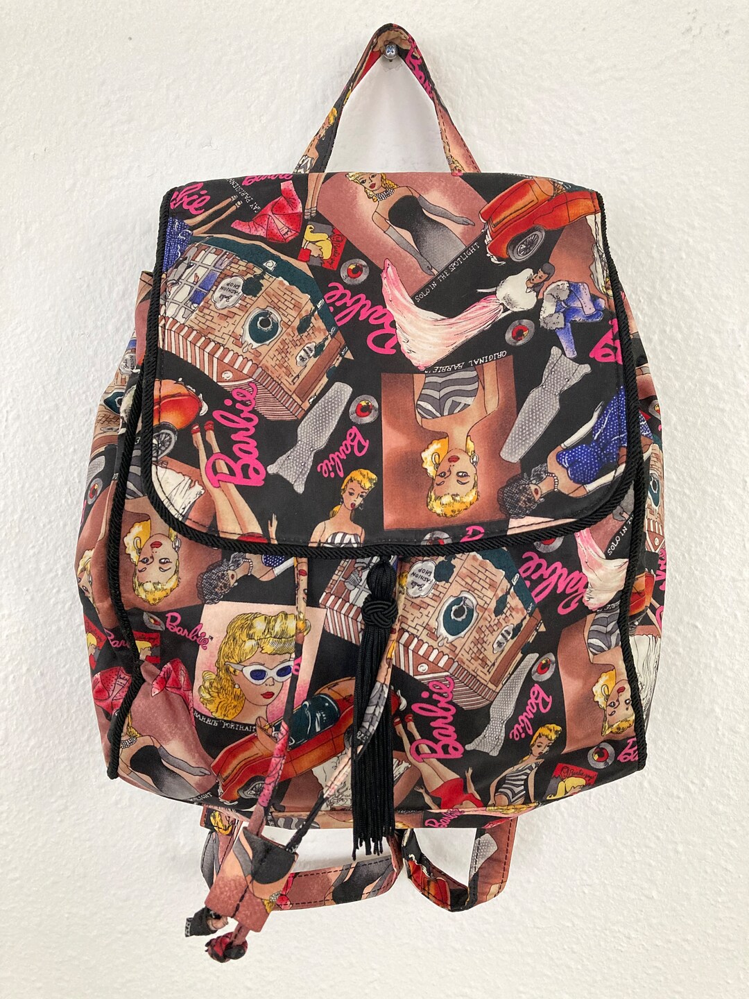 Vintage Nicole Miller Barbie Backpack - Etsy