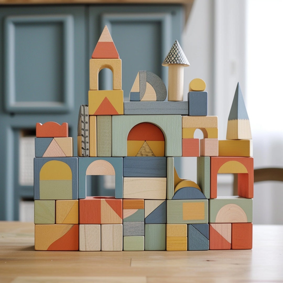 Woven Handmade Wooden Building Bricks - Etsy