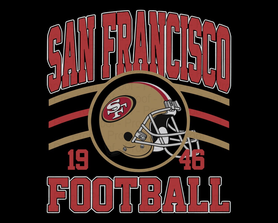 49 Ers Football PNG, 49 Ers Football Sweatshirt Design , Football Png ...