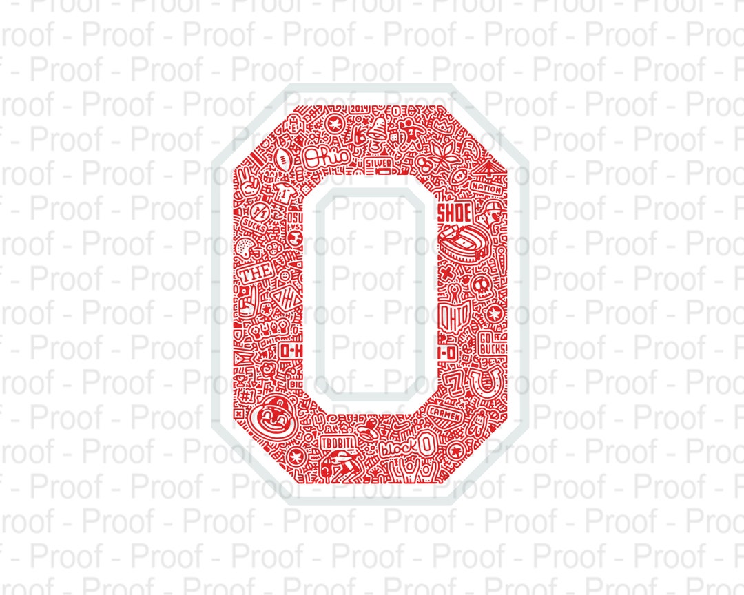 Ohio State University Embroidery Logo Design 4 Sizes Machine Embroidery ...