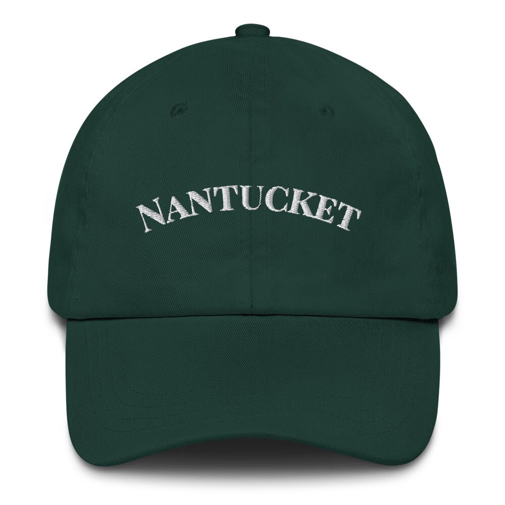 Nantucket Embroidered Hat A Classic Accessory for Coastal Style New ...