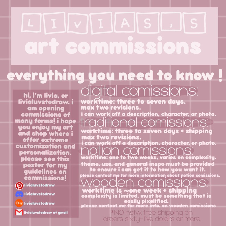 Digital Art Character Commission - Etsy