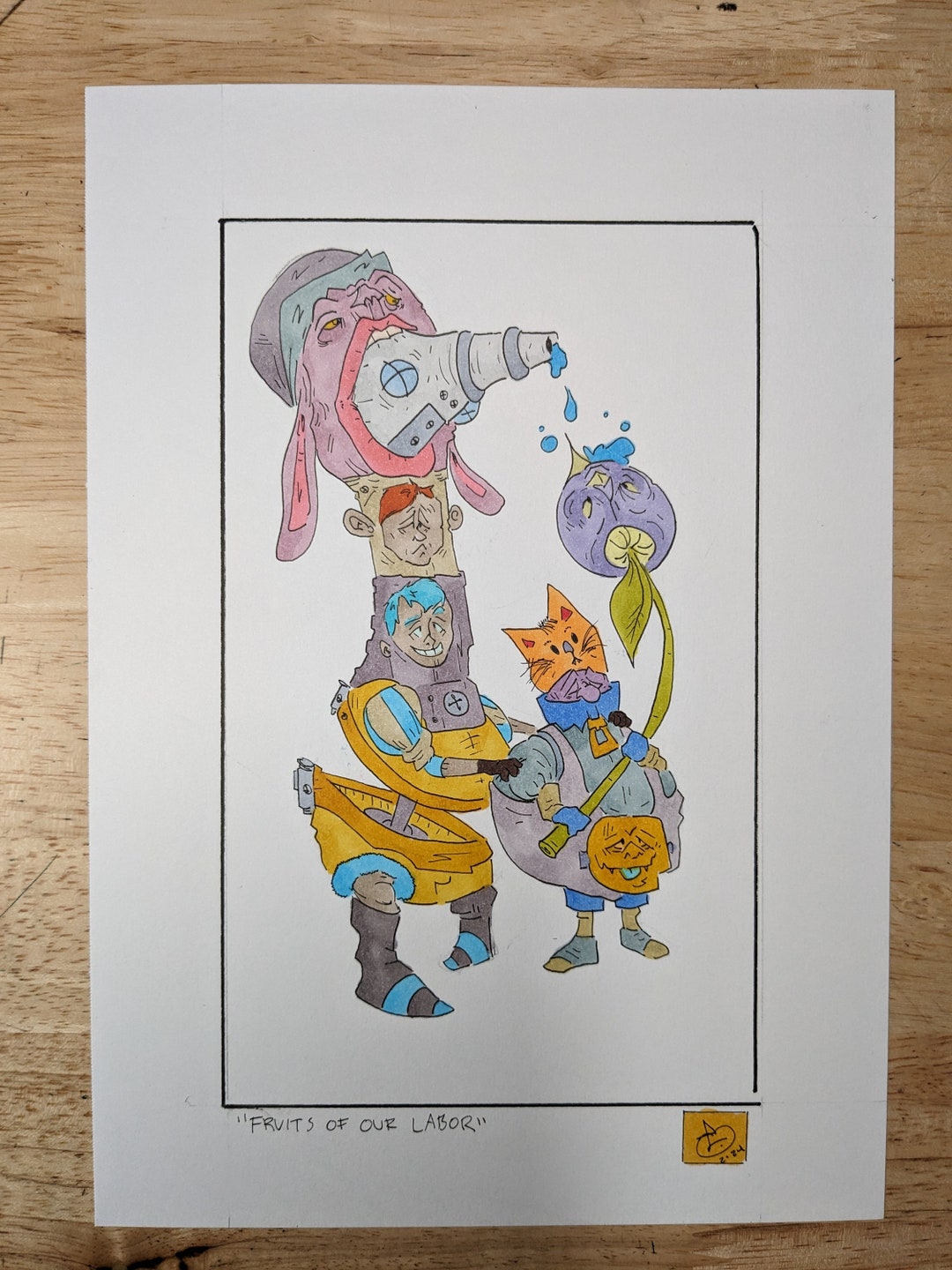 Weird Cartoon Art Pop Surrealism - Etsy