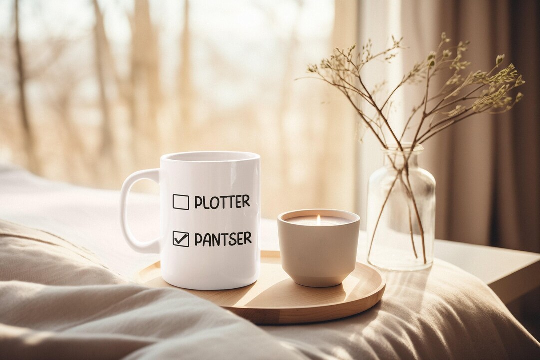Plotter Vs Pantser Mug: Novel Writer Gift, 11oz Ceramic Cup - Etsy