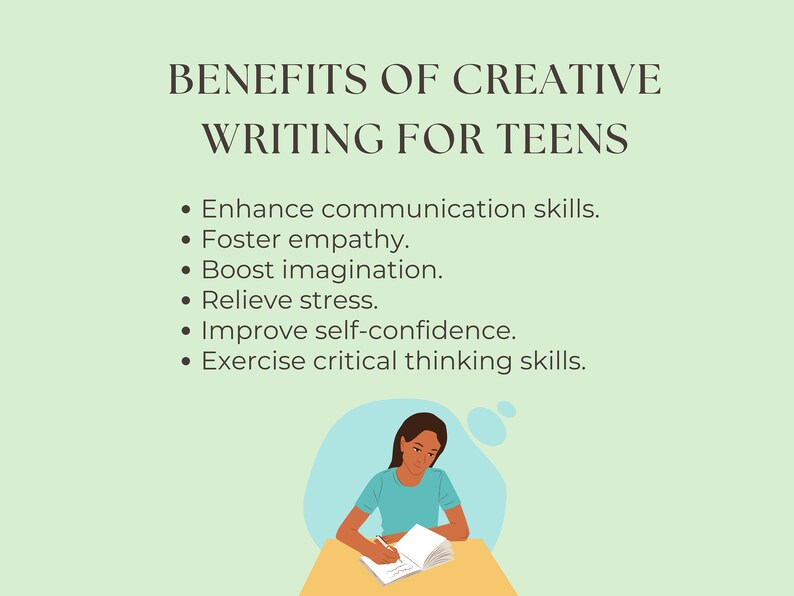 Teen Poetry Workbook & Writing Prompts, Digital Printable, Instant ...