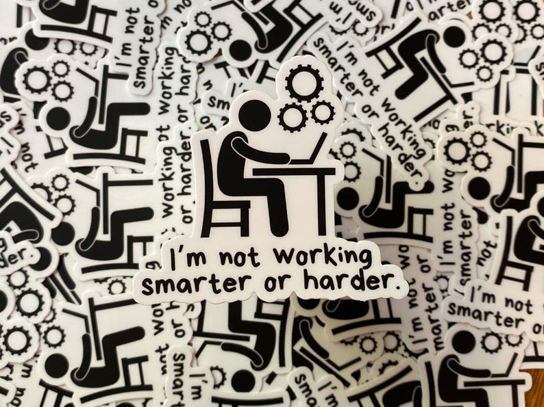 Snarky Workplace Sticker, Funny Office Laptop Sticker, Boss Humour ...