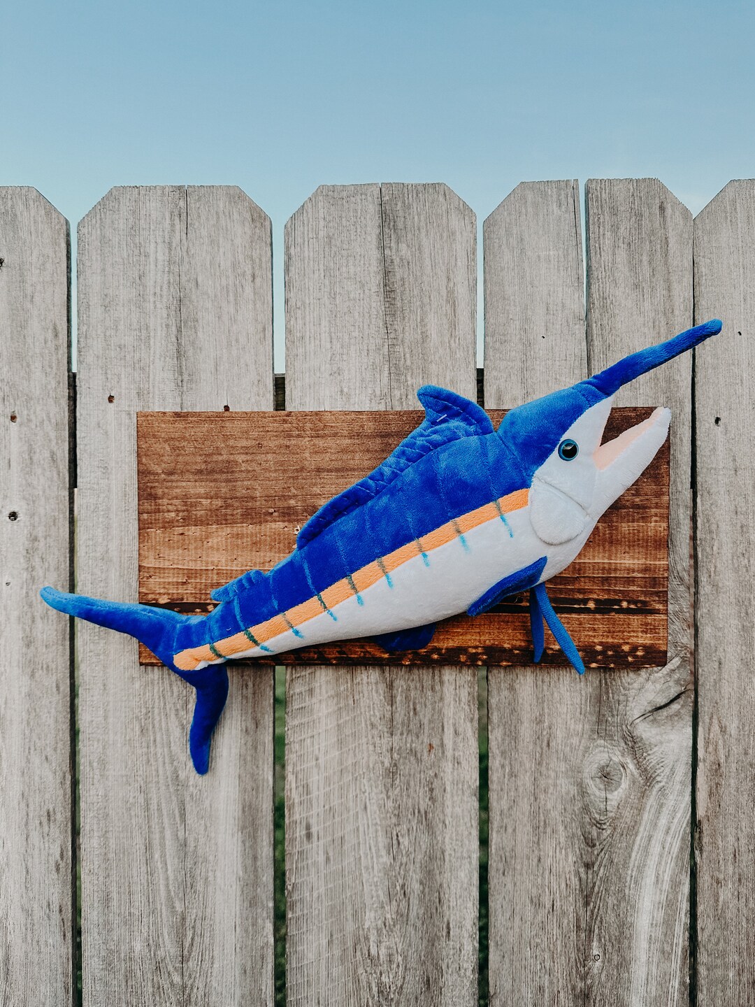 Marlin on Plaque - Etsy