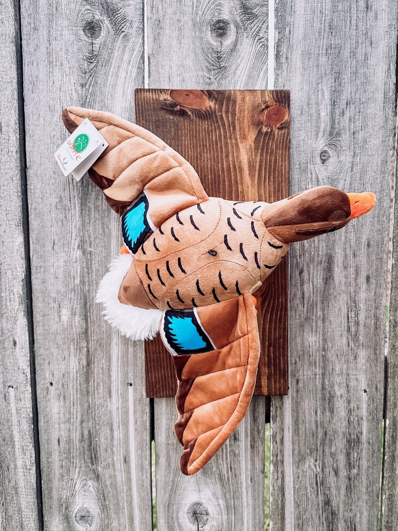 Adore Plush Company Mallard Mounted on Plaque or Driftwood - Etsy