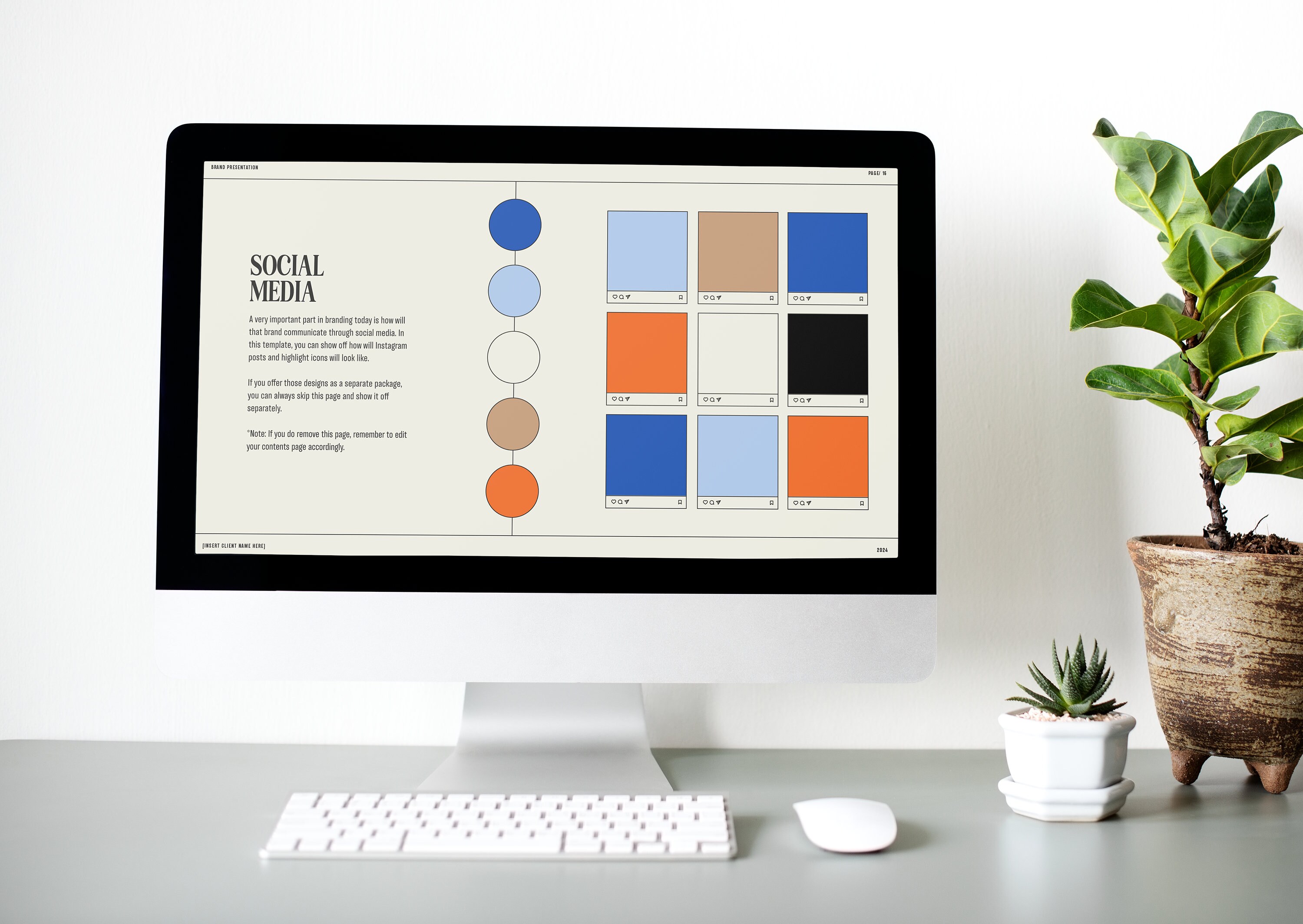 Logo Presentation Branding Presentation Template Brand Guidelines ...