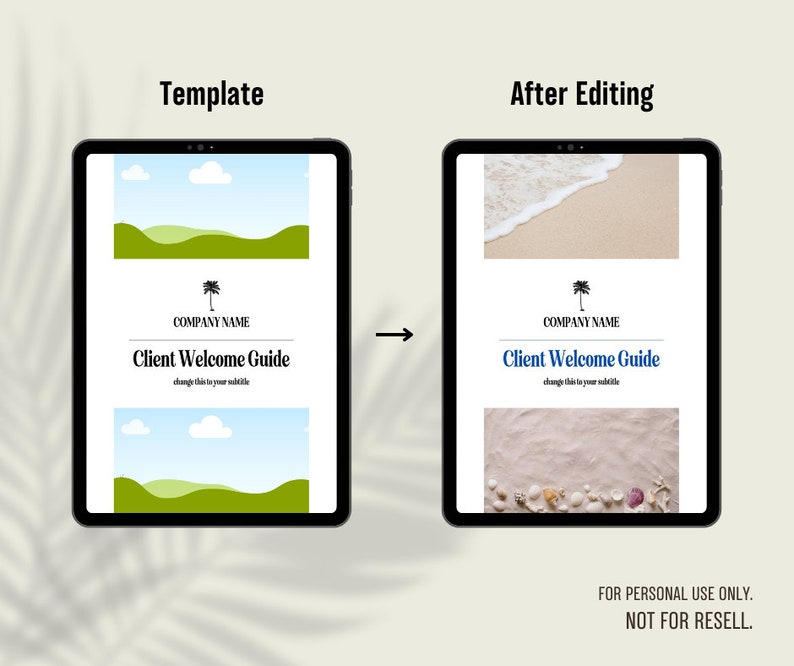 Client Onboarding Guide Client Welcome Guide Client Guide Client Guide Template Graphic Design ...
