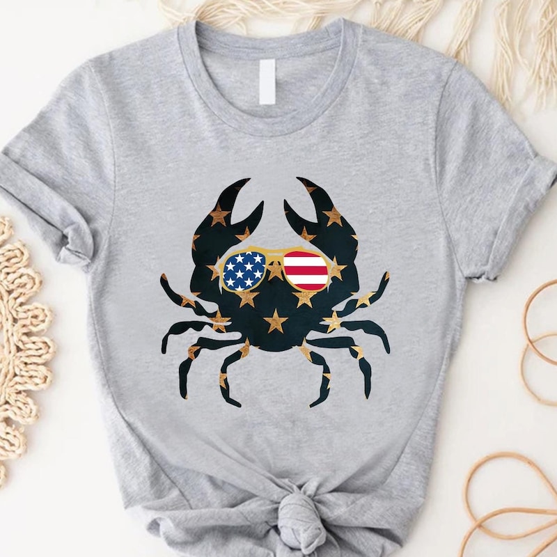 Crab Flag - Etsy