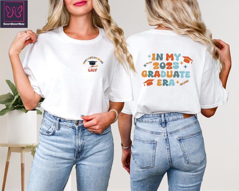 Custom 2026 Graduate Era Shirt, Personalized Class of 2026 Graduation ...