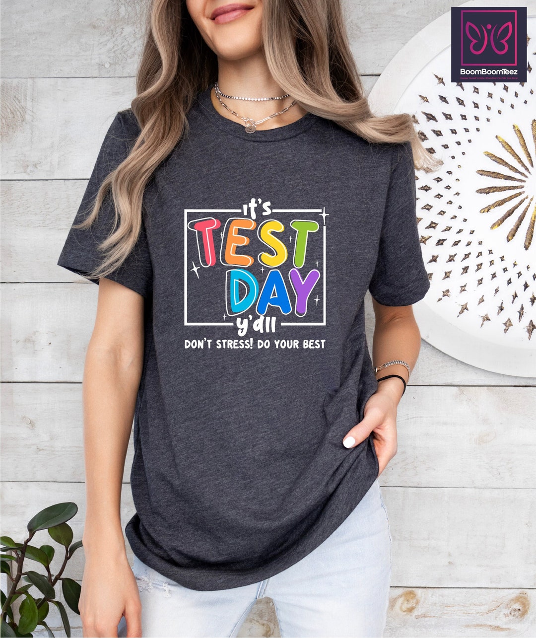 It's Test Day Y'all Shirt,test Day Shirt,inspirational Teacher Shirt ...