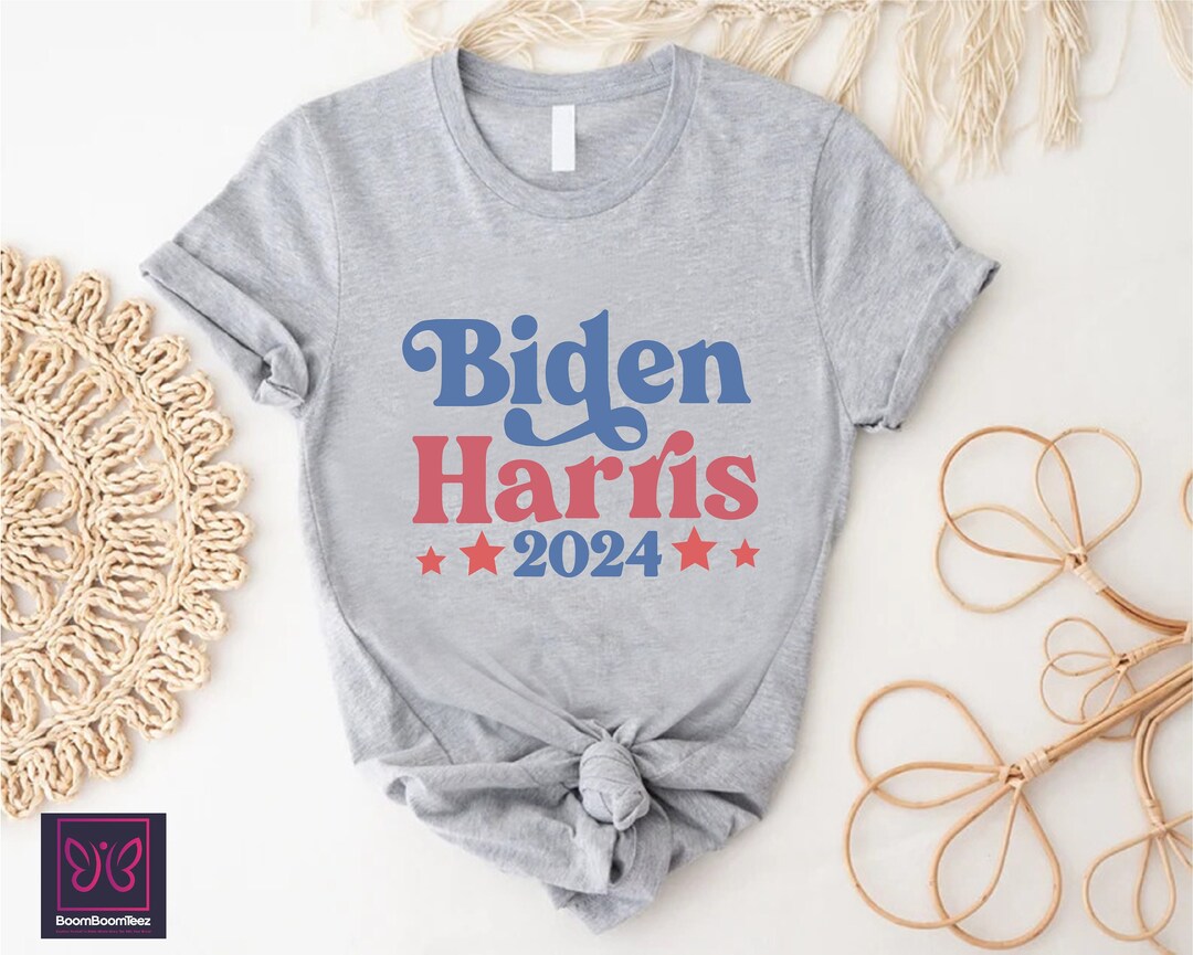 Biden Harris 2024 Tshirt, Joe Biden Shirt, Biden Supporter Gift Shirt ...
