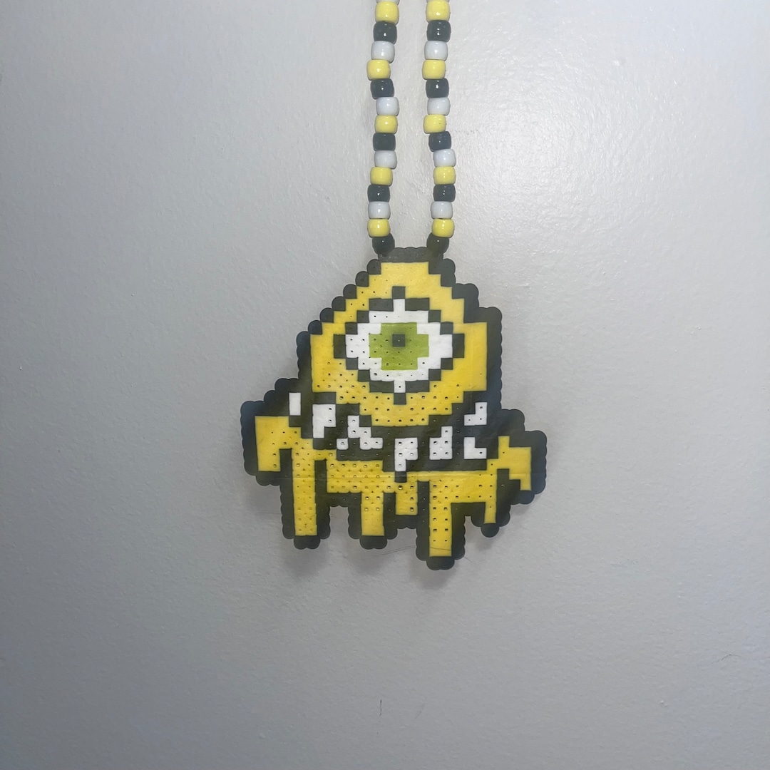 Subtronics Cyclops Perler Kandi Necklace - Etsy