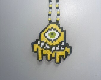 Subtronics Cyclops Octopus Glow in the Dark Plush Perler Kandi Necklace ...