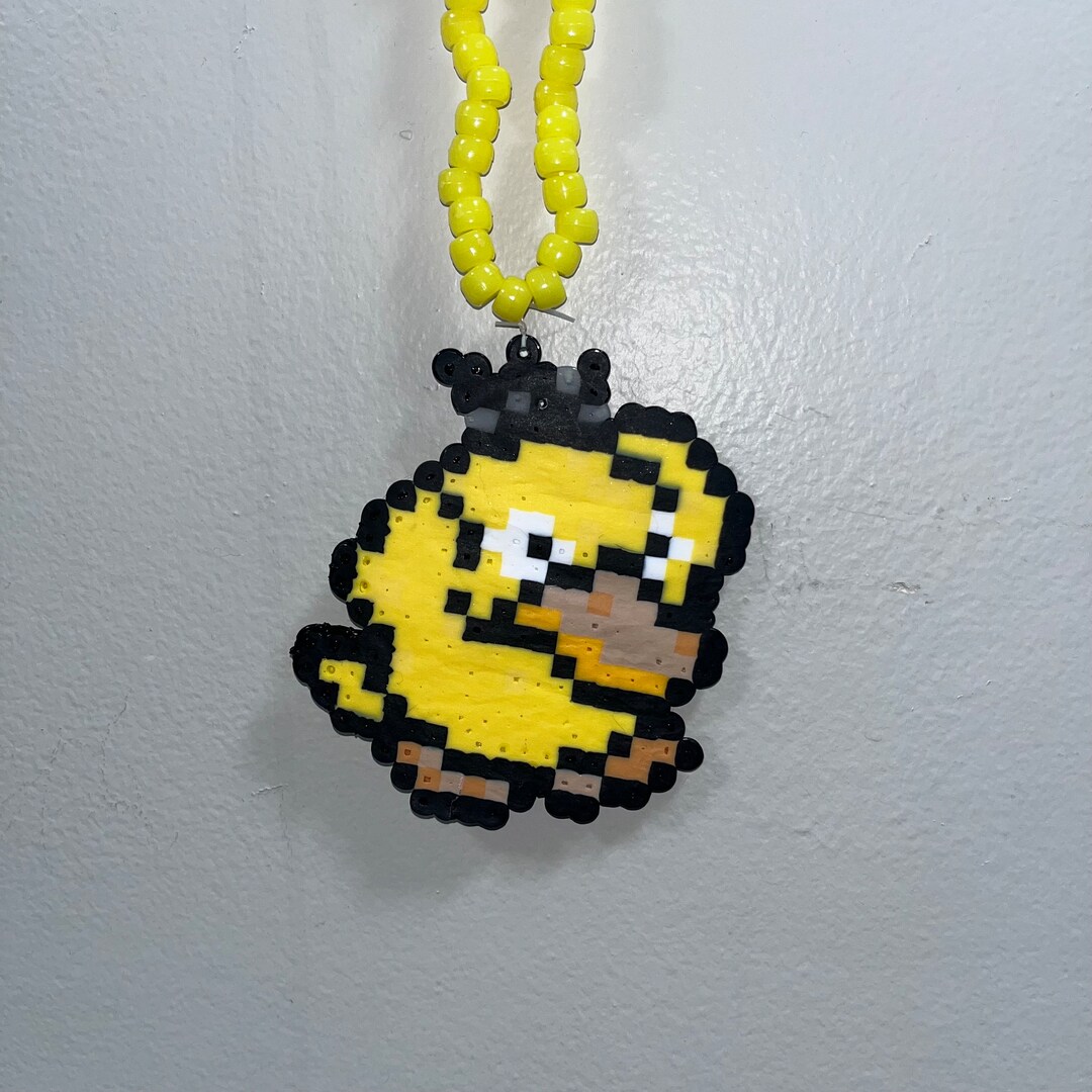 Psyduck Perler Kandi Bracelet - Etsy