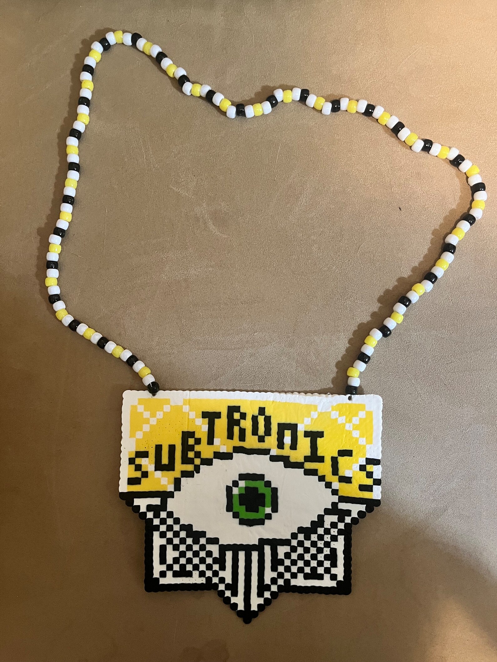 Subtronics Cyclops Perler Kandi Necklace - Etsy