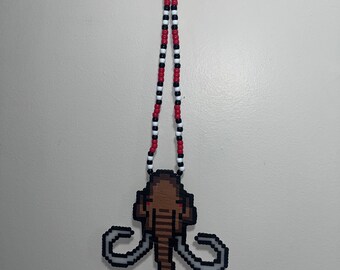 WOOLI Perler Rave Trippy Large Plur Festivals Perler Necklace Wooli EDM ...