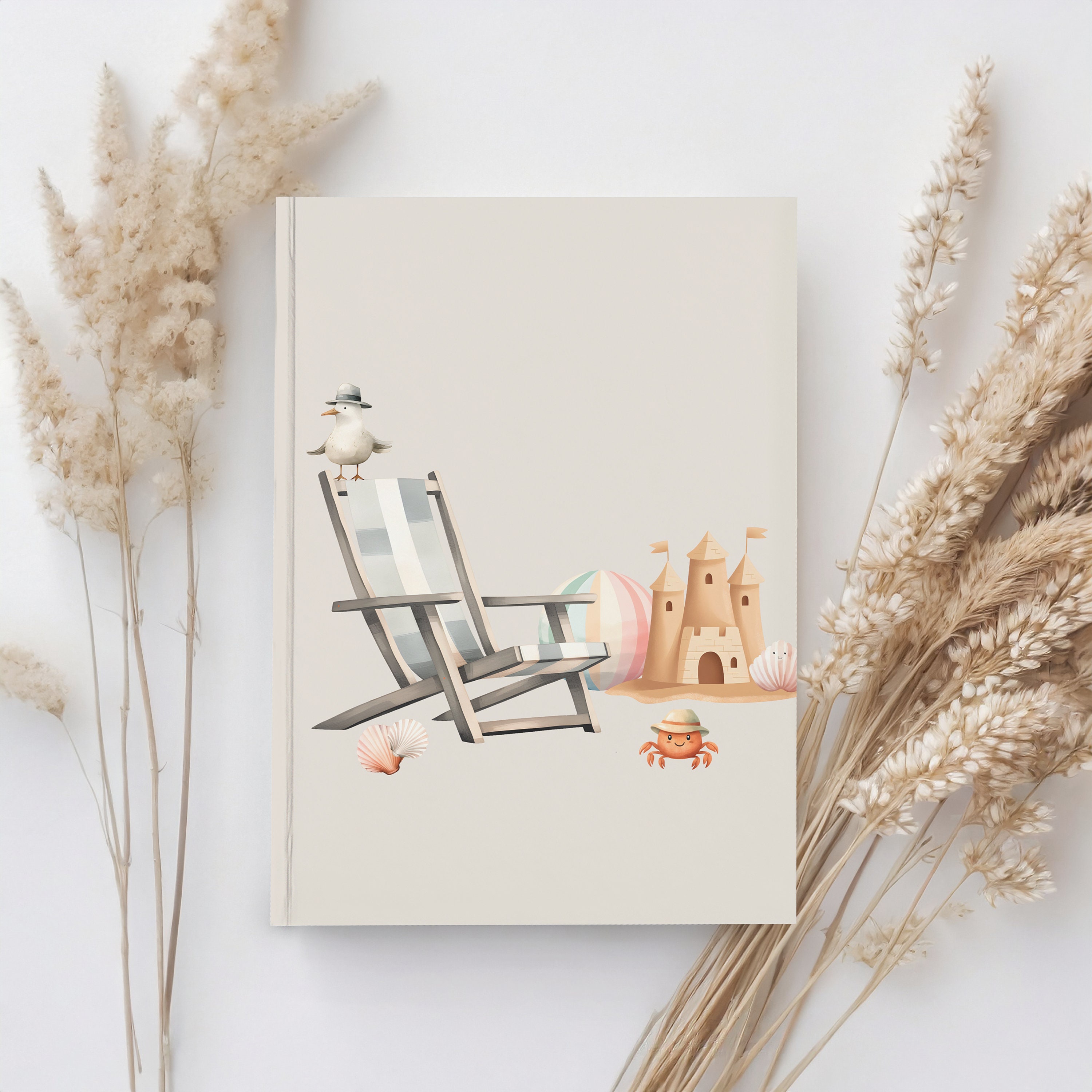 Cute Beach Clipart, Cute Beach Animals Clipart PNG, Watercolor Beach ...