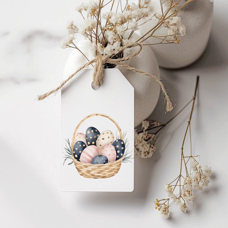 Watercolor Easter Clipart Bundle, Easter Bunny Clipart, Easter Floral ...