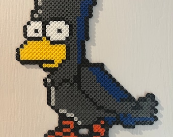 Bart Simpson Iron Bead Art - Etsy