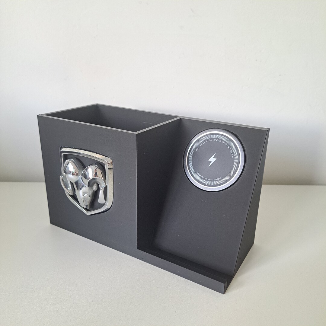 DODGE RAM Magsafe Phone Wireless Charger Stand Magnetic With Desk ...