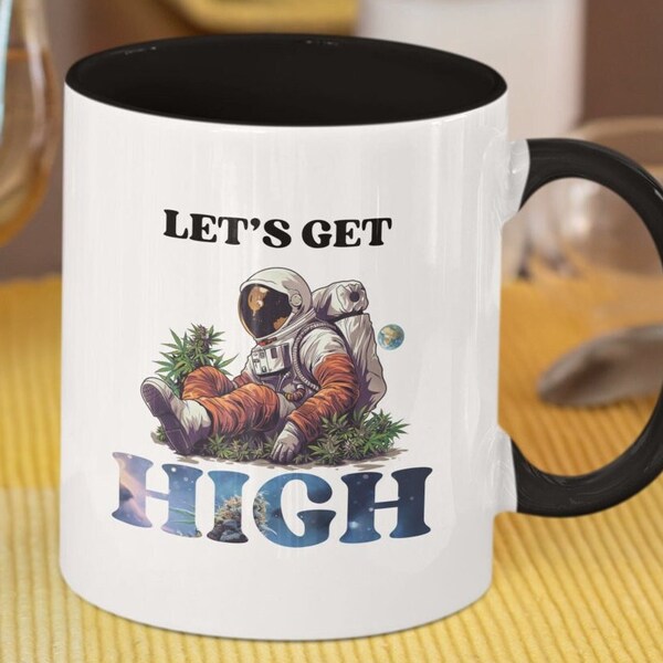 Space Adventure Astronomy Mug 11oz Wrap Around Print, Cool Alien ...