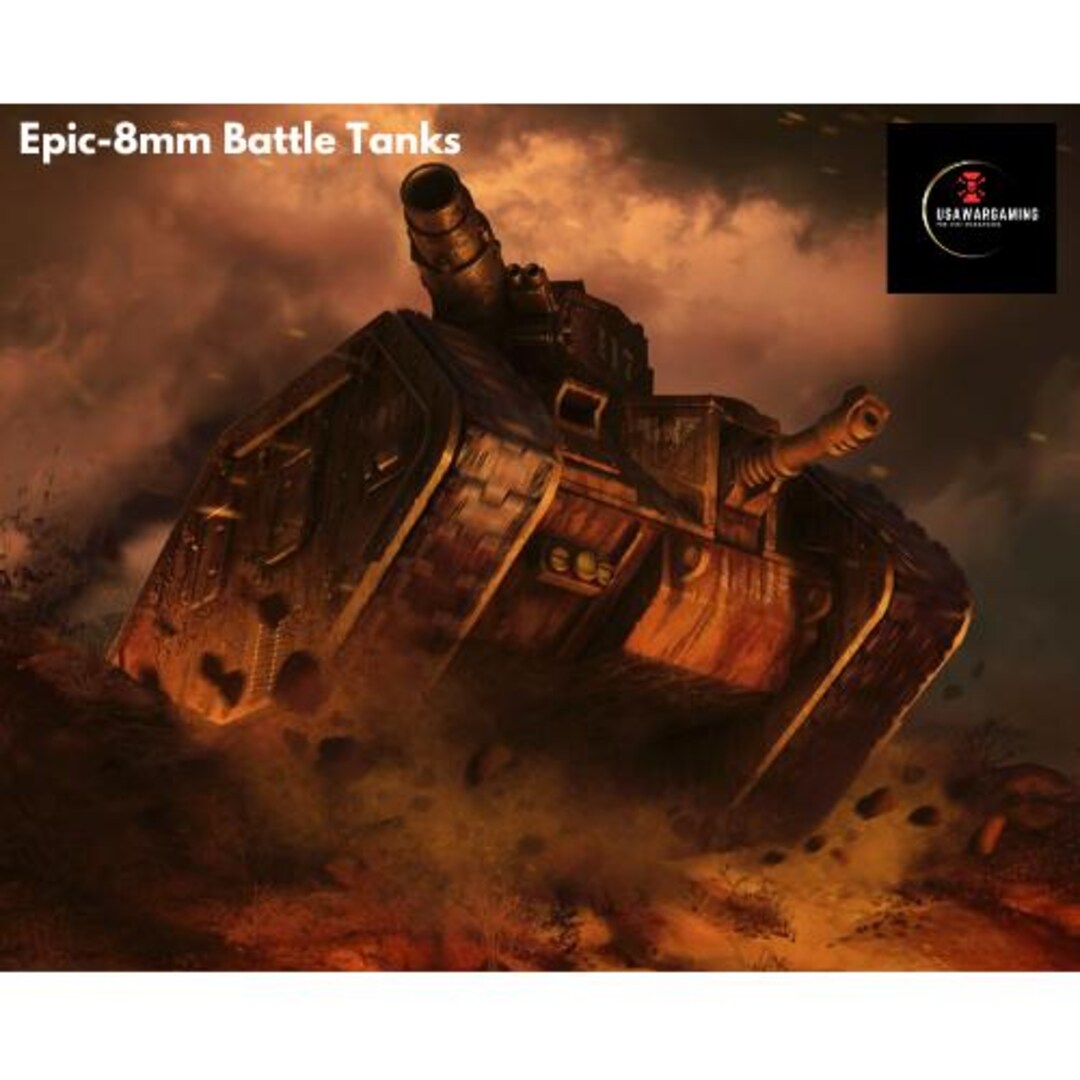 Epic-8mm Battle Tanks - Etsy