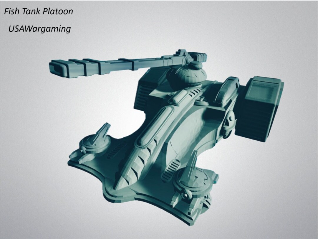 Fish Battle Tanks Epic or 8MM Scale - Etsy