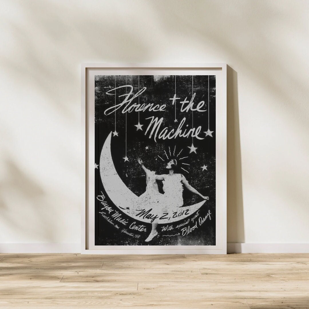 Florence and the Machine Poster, Aesthetic Poster, Vintage Poster ...