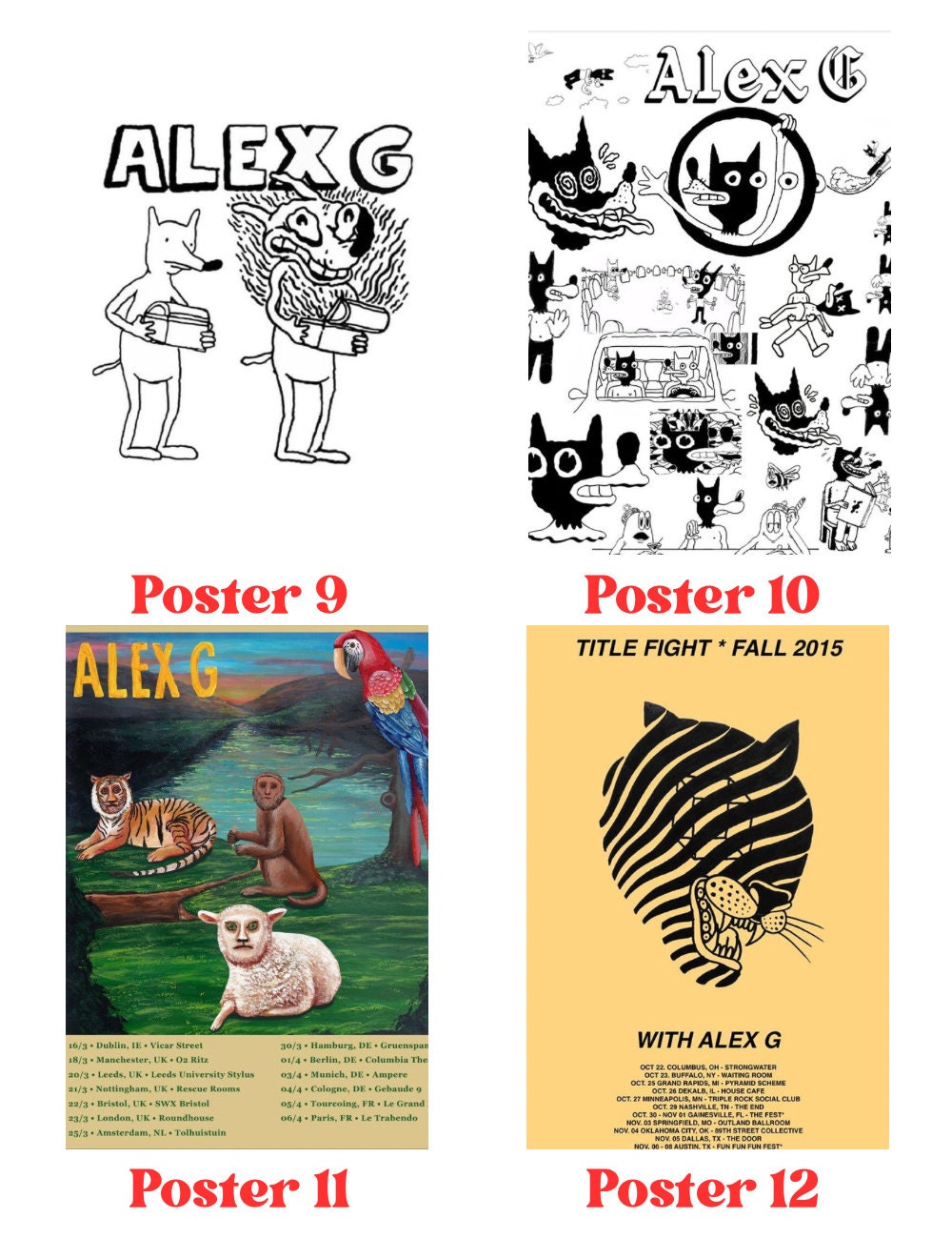 Alex G Poster, Aesthetic Poster, Vintage Poster, Aesthetic Wall Art ...