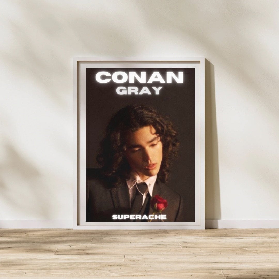 Conan Gray Poster, Aesthetic Poster, Vintage Poster, Aesthetic Wall Art ...