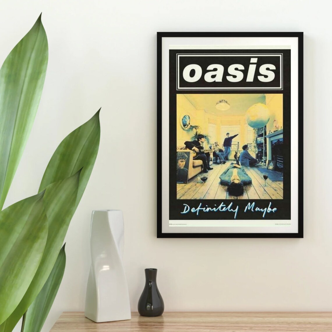Oasis Poster, Britpop Poster, Vintage Poster, Aesthetic Poster, Gift ...