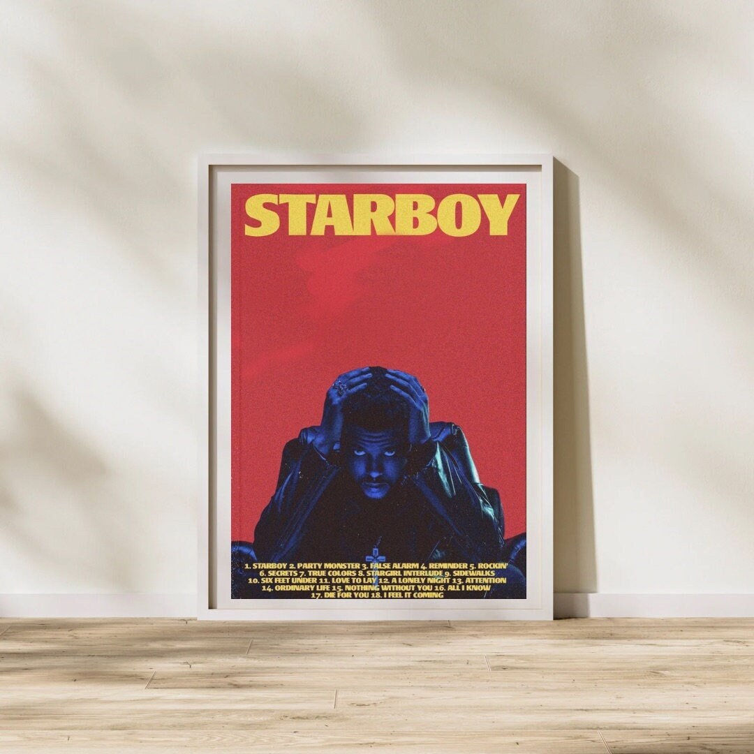 Buy The Weeknd Poster, Aesthetic Poster, Vintage Poster, Aesthetic Wall ...