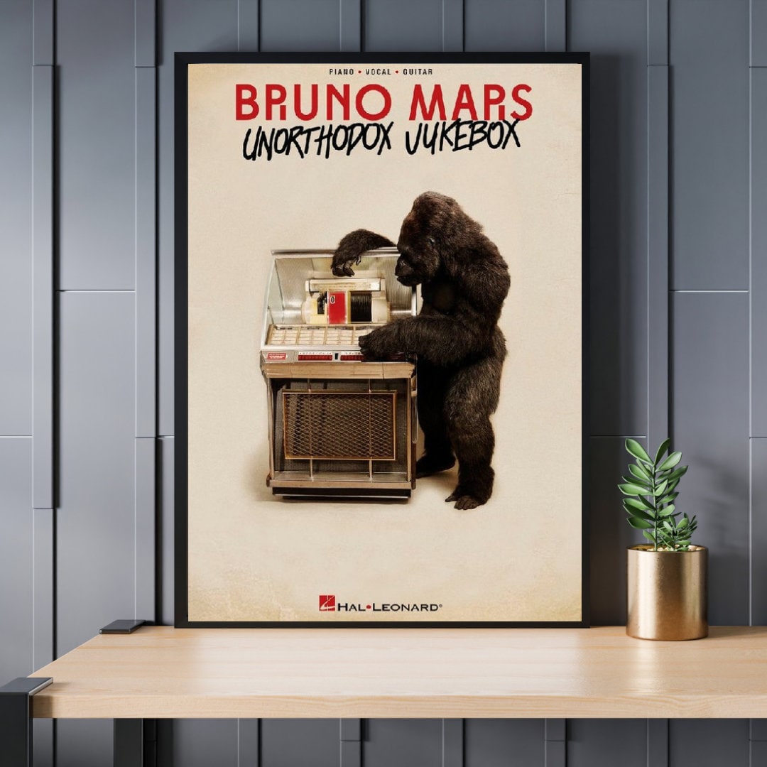 Bruno Mars Poster, Aesthetic Poster, Vintage Poster, Aesthetic Wall Art ...