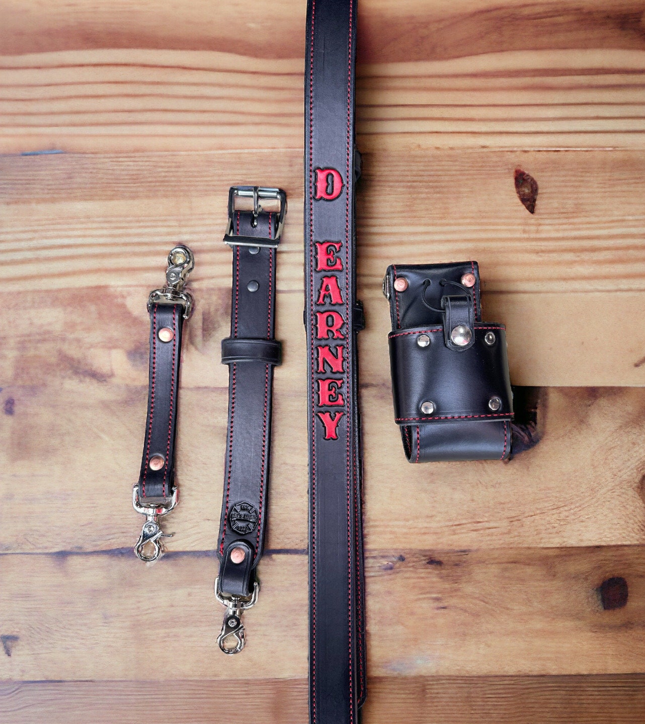 Custom Leather Radio Strap Package - Etsy Canada