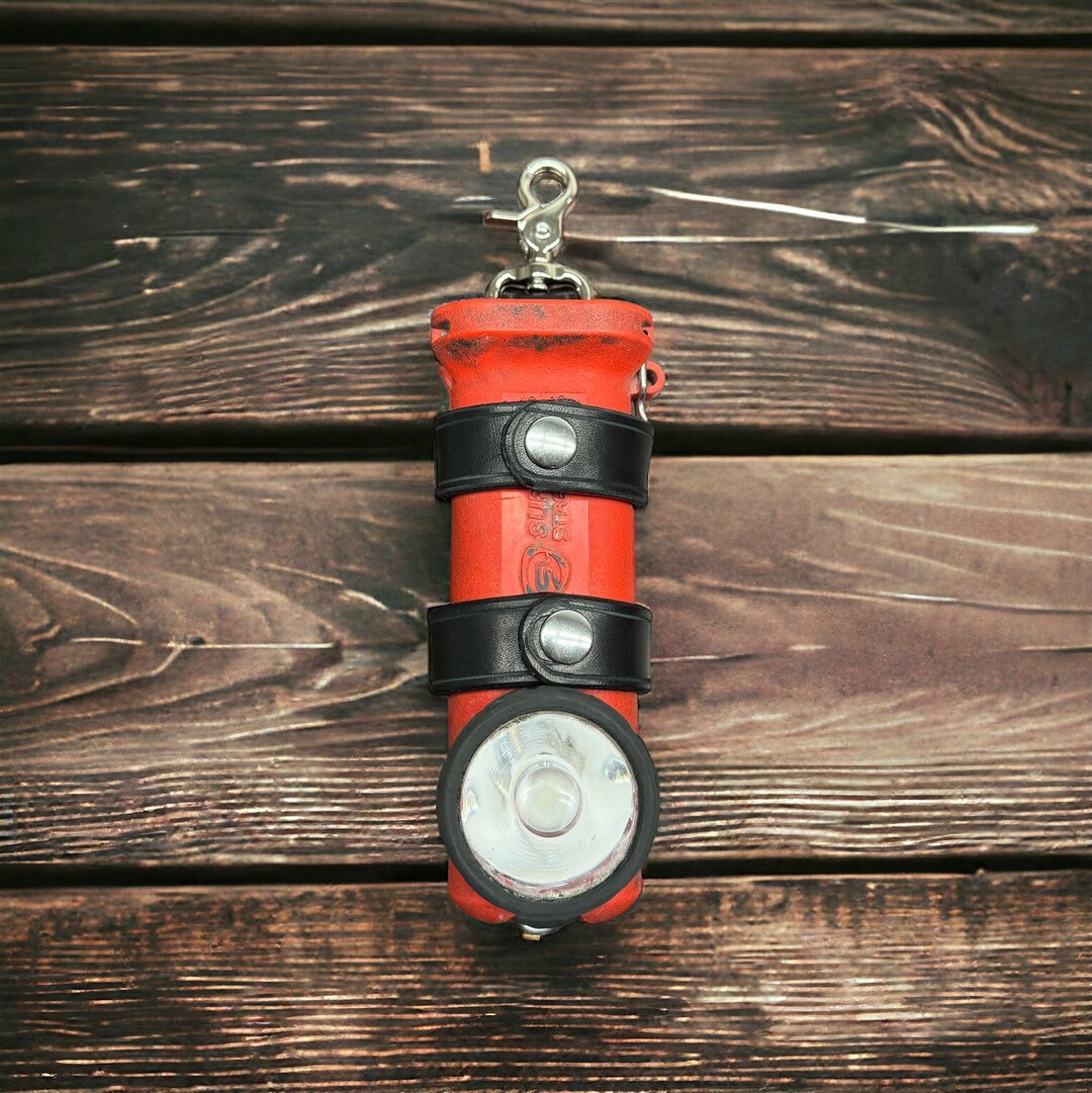 Leather Inverted Flashlight Holder - Etsy