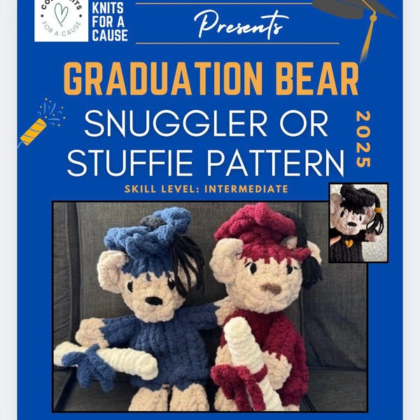Graduation Knitting Patterns - Etsy
