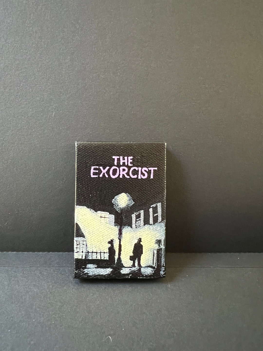 The Exorcist Mini Acrylic Painting - Etsy