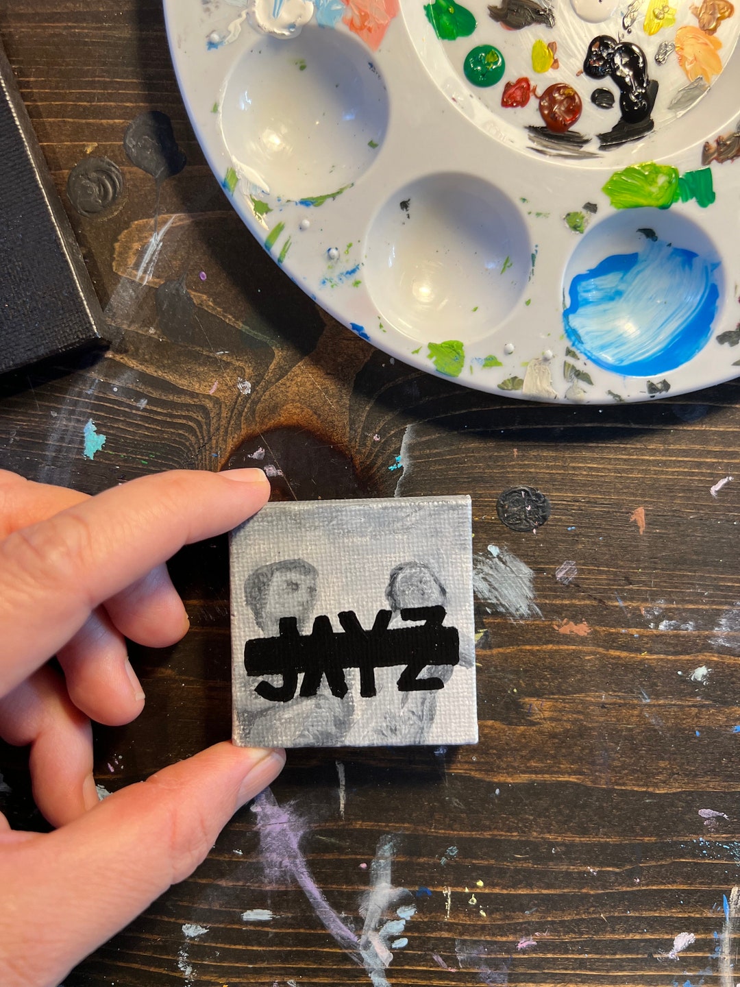 Magna Carta Holy Grail Mini Acrylic Painting - Etsy